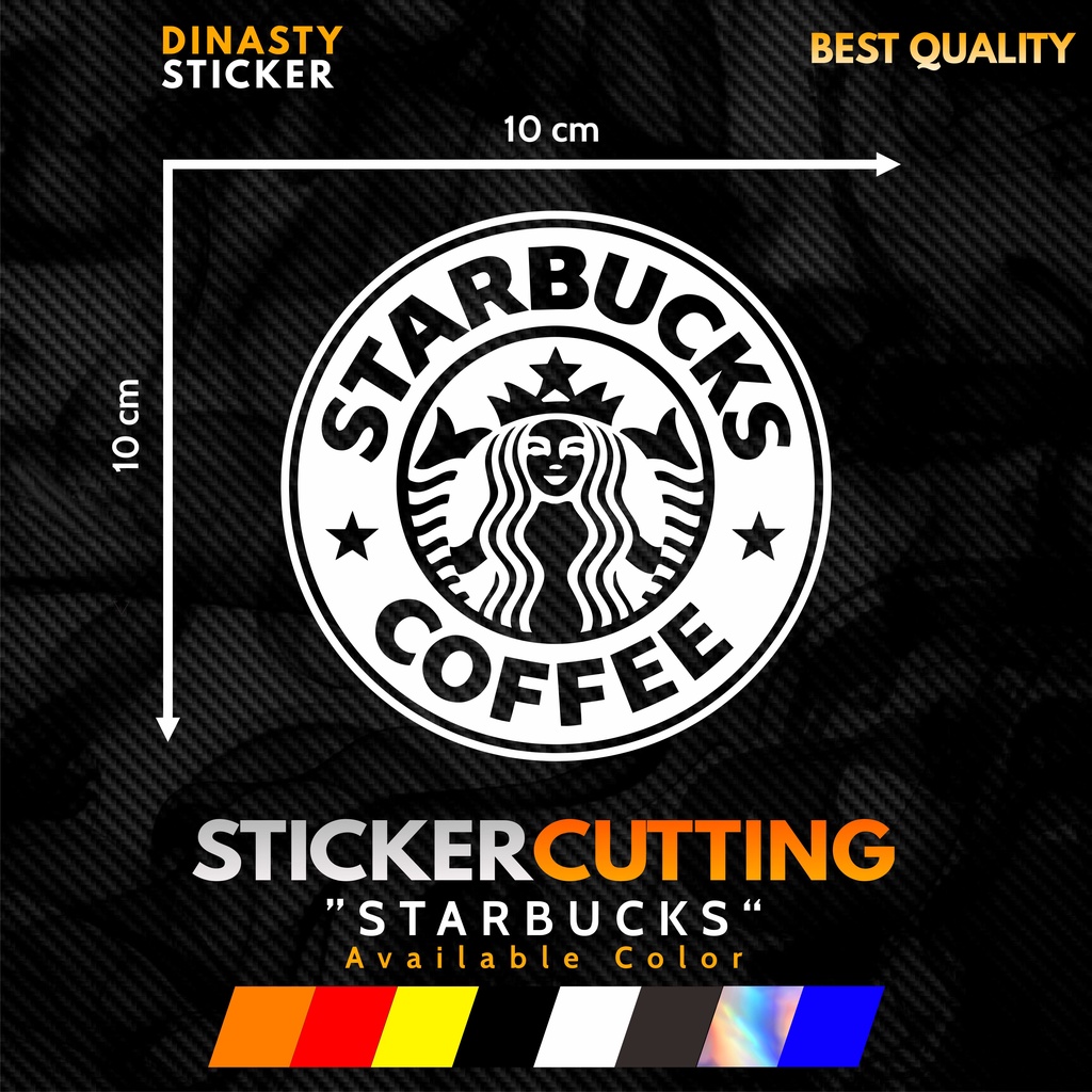 Jual STICKER STIKER CUTTING LOGO STARBUCKS COFFE | Shopee Indonesia