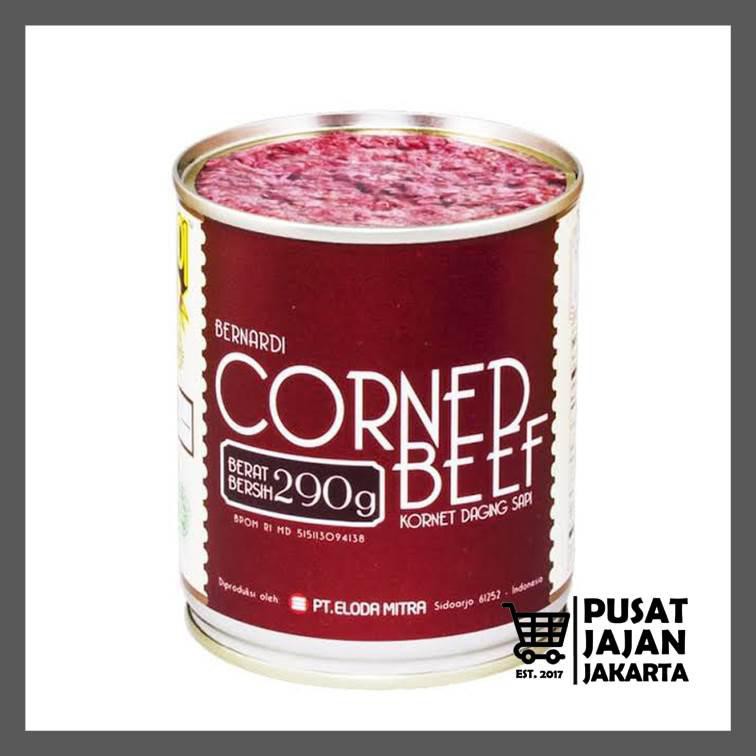 Jual Bernardi Beef Corned 290 Gr Daging Sapi Kornet Kaleng | Shopee ...