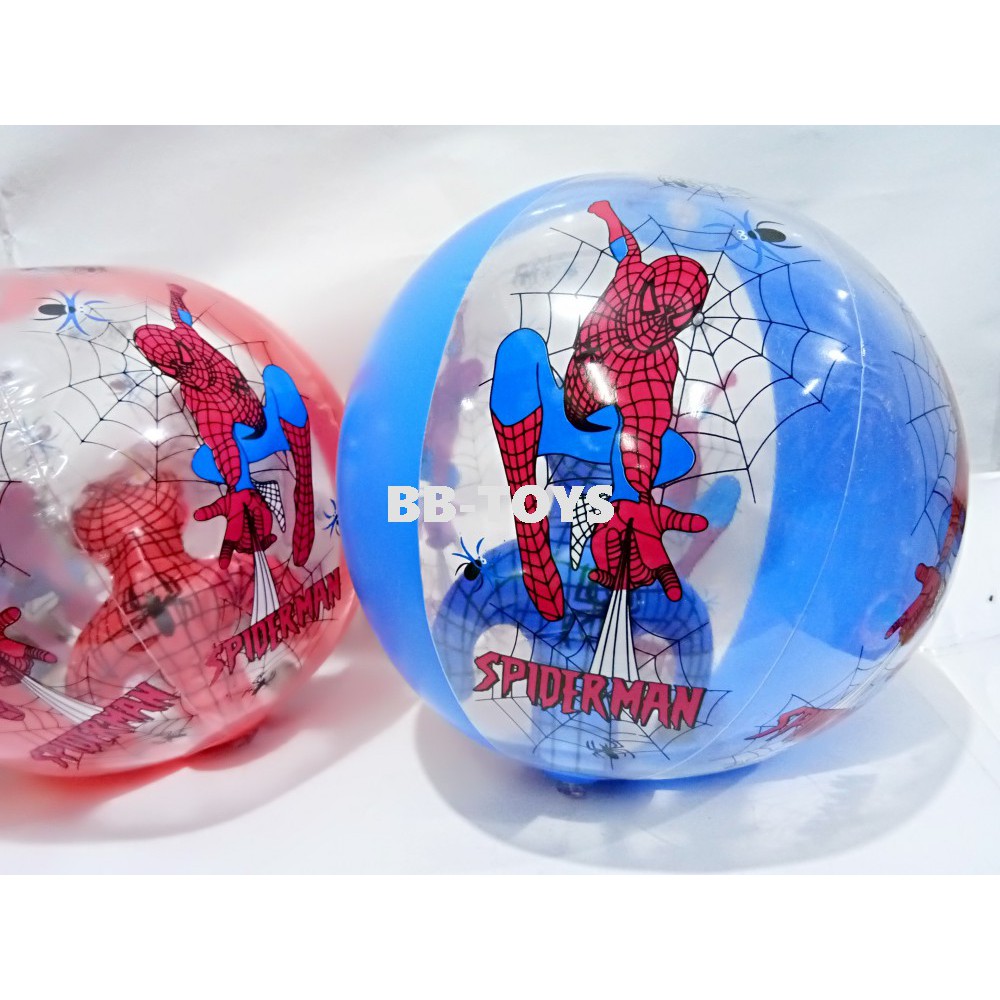 Jual Mainan Bola Anak Karakter - Spiderman Ball - Q124 | Shopee Indonesia