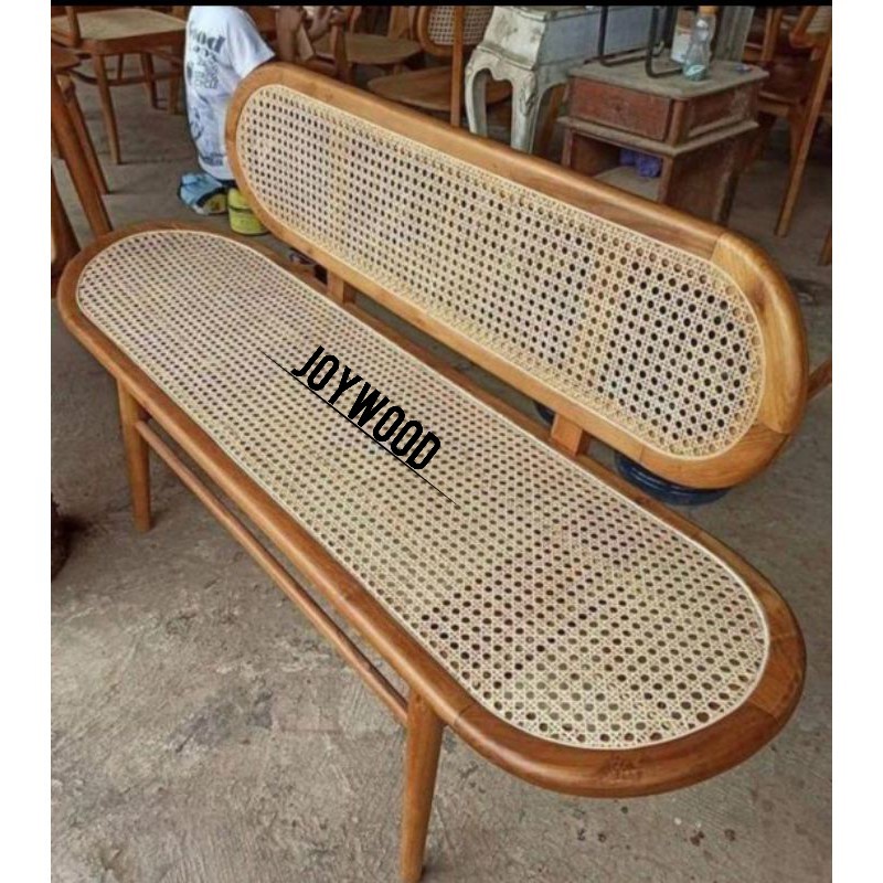 Jual Joywood bangku rotan/ bangku retro/ bangku minimalis/ bangku ...