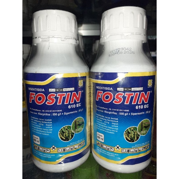 Jual FOSTIN 610 EC INSEKTISIDA RACUN ULAT 400ML | Shopee Indonesia