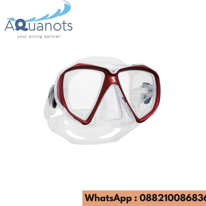 Jual Scubapro Masker Selam Dive Spectra Red | Shopee Indonesia