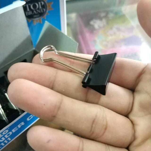 Jual BINDER CLIPS KENKO & JOYKO / KLIP KERTAS HITAM/ PENJEPIT KERTAS ...