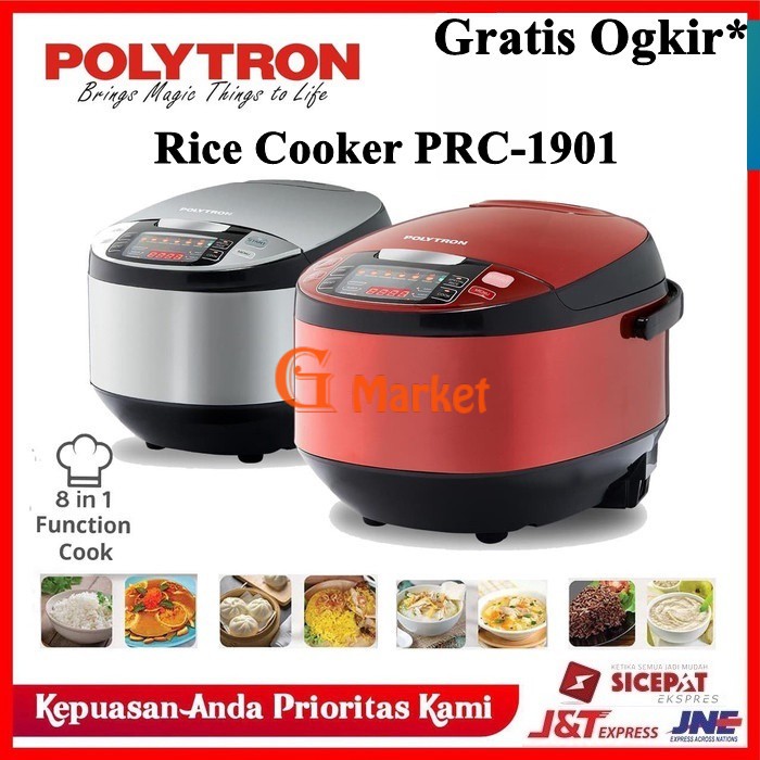 Jual POLYTRON MAGIC COM TIARA POT 2 Liter PRC-1901 / RICE COOKER ...