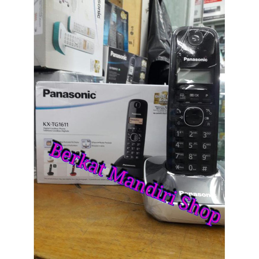 Jual Panasonic Kx-Tg1611 Telepon Wireless Panasonic Kx Tg1611 | Shopee ...
