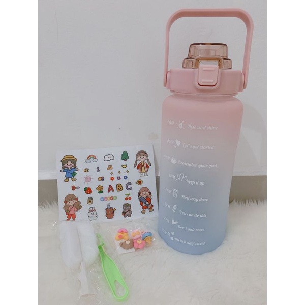 Jual Botol Air Minum 2L Viral Tiktok Barang Ready ya | Shopee Indonesia