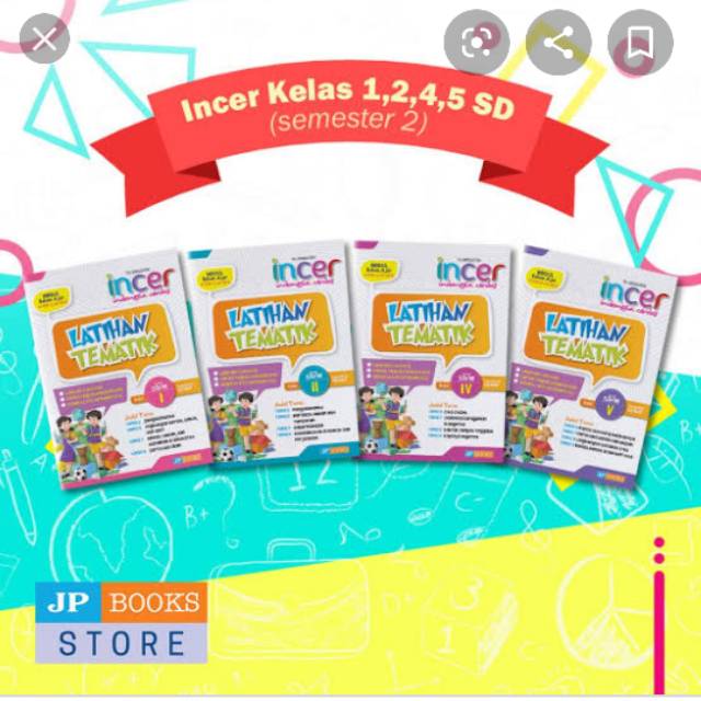 Jual Jual Buku latihan soal tematik incer kelas 1,2,3,4,5,6 SD/MI ... Jual Jual Buku latihan soal tematik incer kelas 1,2,3,4,5,6 SD/MI ...