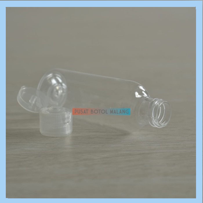 Jual Botol Plastik Pet 60Ml Fliptop ( Natural Natural) | Shopee Indonesia