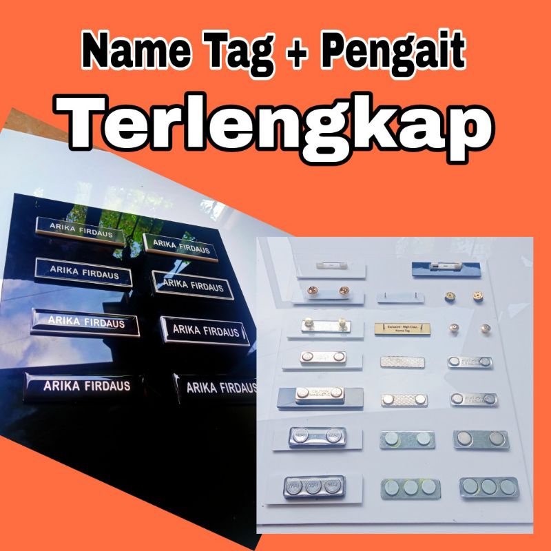 Jual PILIHAN PALING LENGKAP NAME TAG - ASN - PNS - TNI - POLISI ...