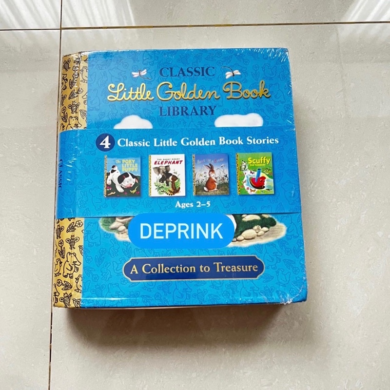Jual LITTLE GOLDEN BOOK - CLASSIC LIBRARY (4 BOOK) | Shopee Indonesia