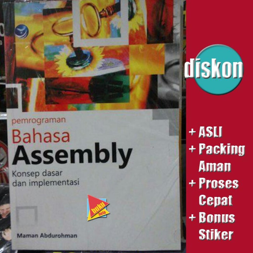 Jual Pemrograman Bahasa Assembly Konsep Dasar dan Implementasi Maman ...