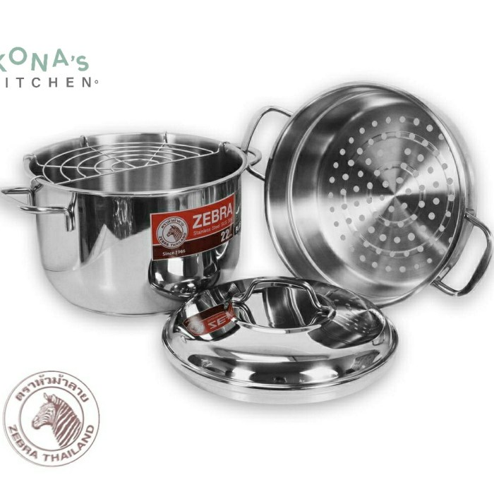 Jual Zebra 4 Pcs Cookware Set Extreme Plus III ET4-7 (185741) / Set ...