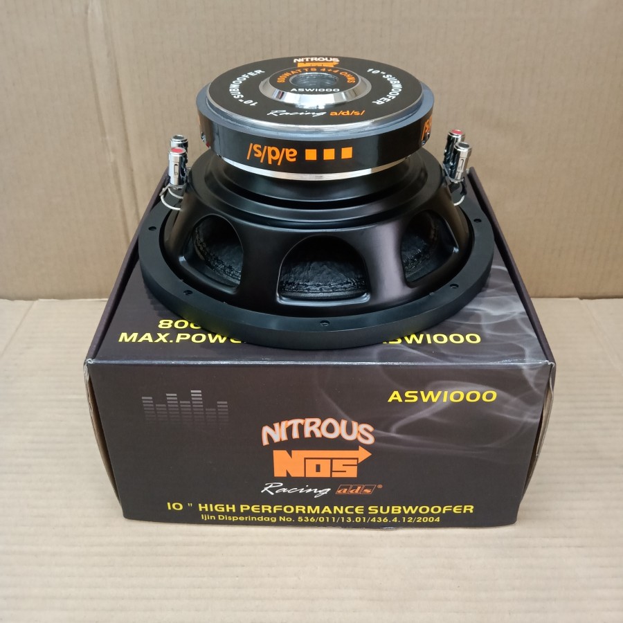 Jual Speaker Subwoofer ADS 10 inch 1000 Nitrous - 1000W, BASS MANTAP ...