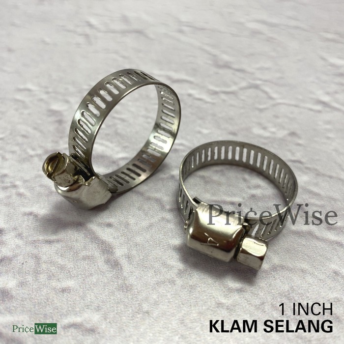 Jual Klam Selang 1" / Klem Clam Selang / Hose Pipe Clamp | Shopee Indonesia