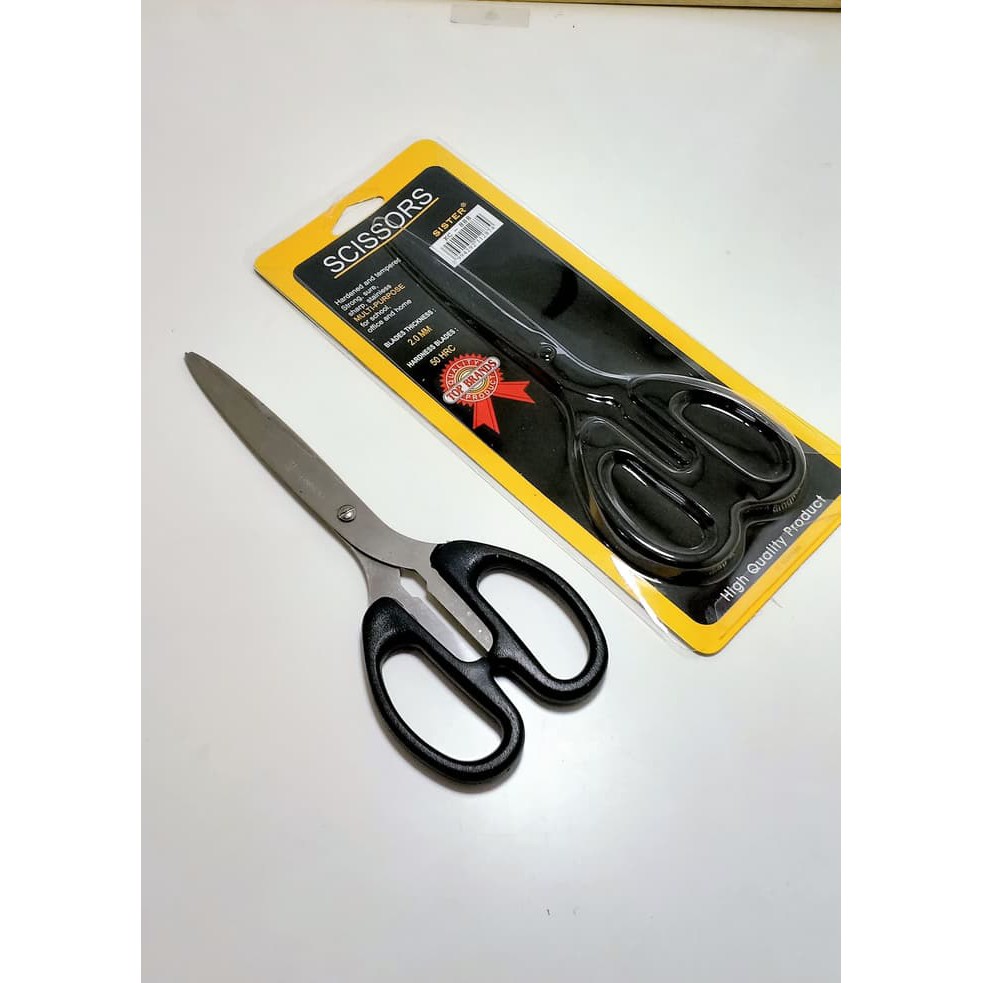 Jual GUNTING KERTAS BESAR 888 OFFICE SCISSORS GUNINDO STAINLESS ...