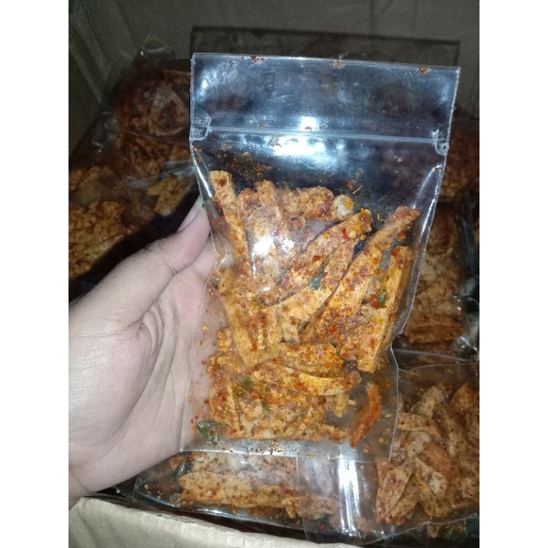 Jual basreng cikruh pedas viral premium 70gram dan 250gram | Shopee ...