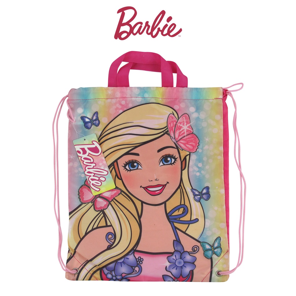 Jual BARBIE Tas Serut Anak / String Bag Ori / Karakter / BB17006 ...