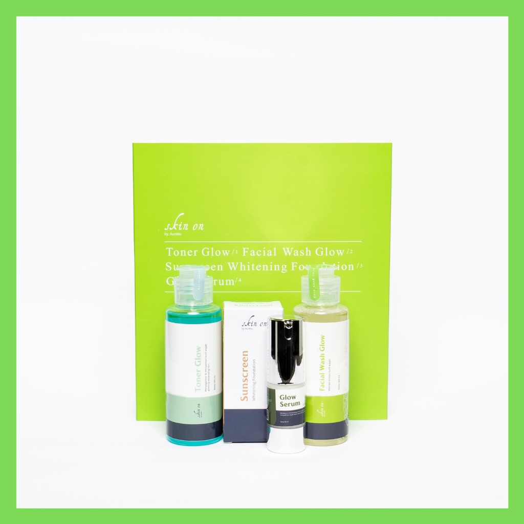 Jual SKIN ON by AURAKU - ANTI AGING SERIES (GLOW SERIES) | Shopee Indonesia