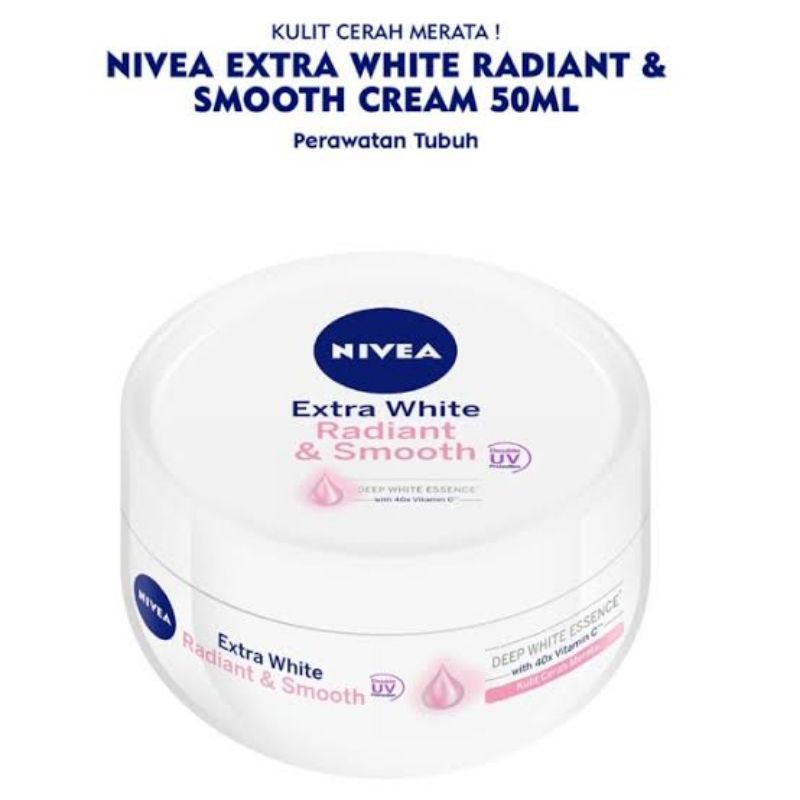 Jual CREAM NIVEA RADIAN N SMOOTH 50ML | Shopee Indonesia
