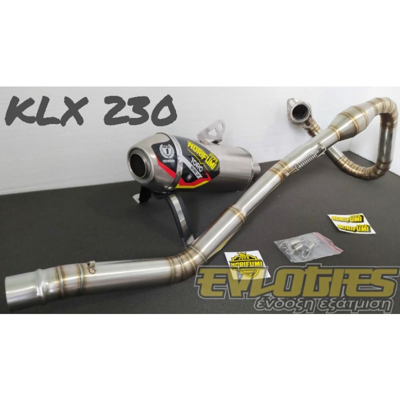Jual Knalpot Kawasaki KLX230 KLX 230 Norifumi Torc Bore Up | Shopee ...
