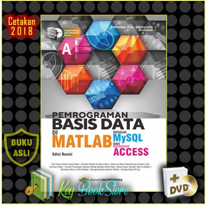 Jual Buku Pemrograman Basis Data di Matlab dengan MySQL dan Access | Shopee Indonesia