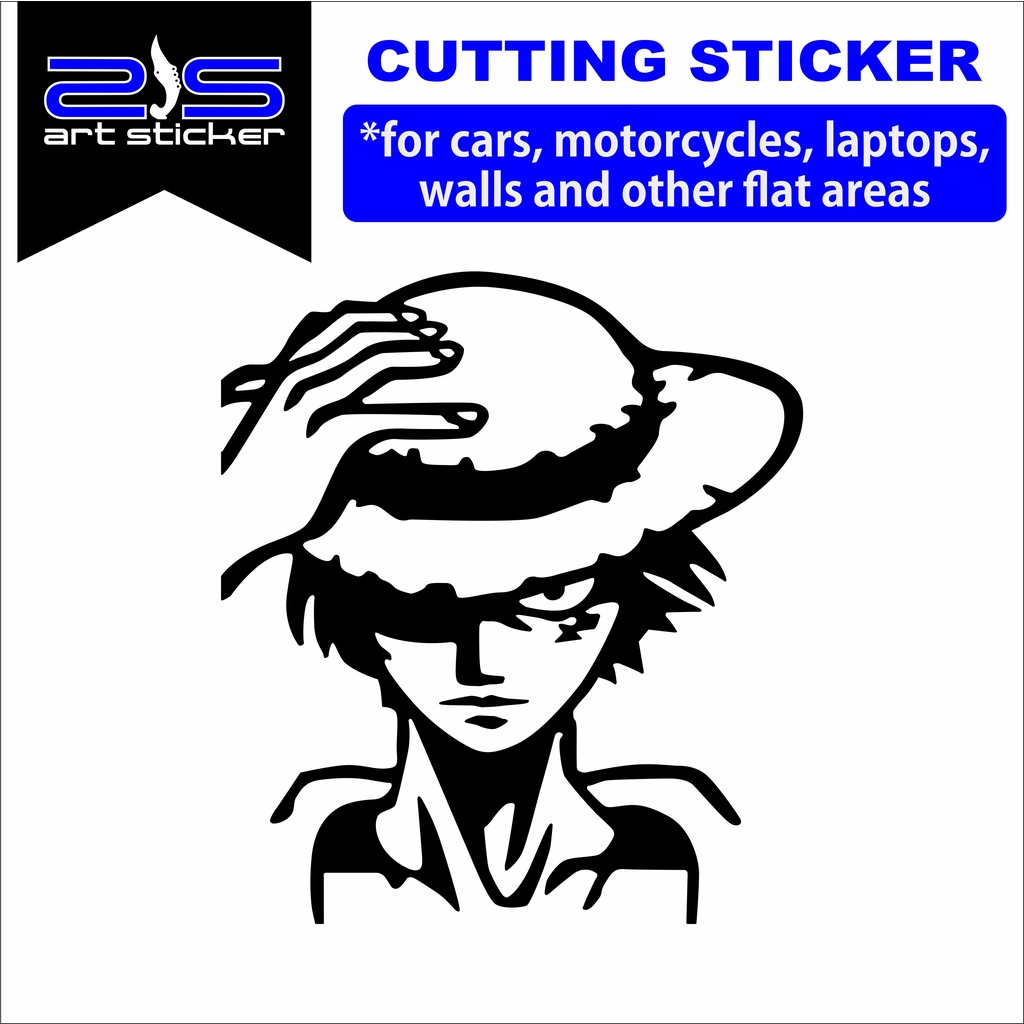 Jual Sticker Cutting One Piece Luffy | Shopee Indonesia