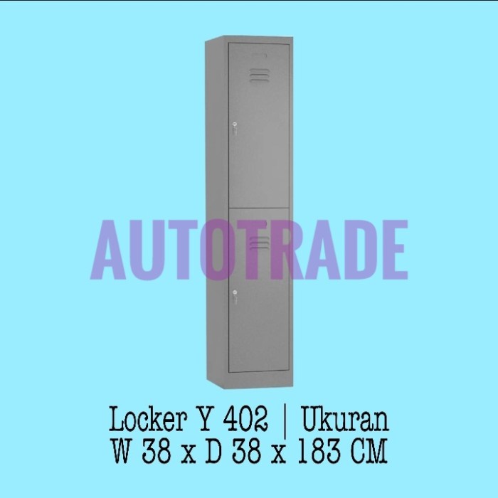 Jual Locker Lemari Loker Karyawan Y 402 Original Yamanaka Locker 2 ...