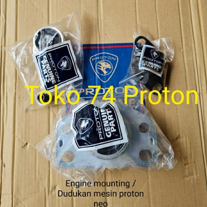 Jual Satu Set ( 3 Pcs ) Engine Mounting Dudukan Mesin Set Proton Neo | Shopee Indonesia