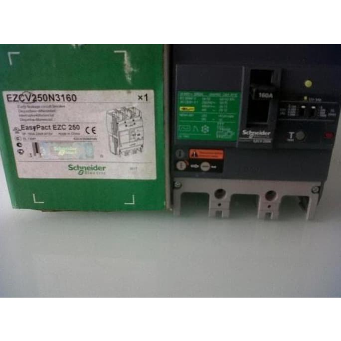Jual Mccb Schneider Ezc250N Ezc250N3160 160A 3P Schneider | Shopee Indonesia