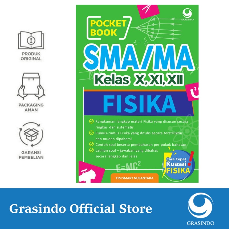 Jual POCKET BOOK SMA / MA FISIKA | Shopee Indonesia