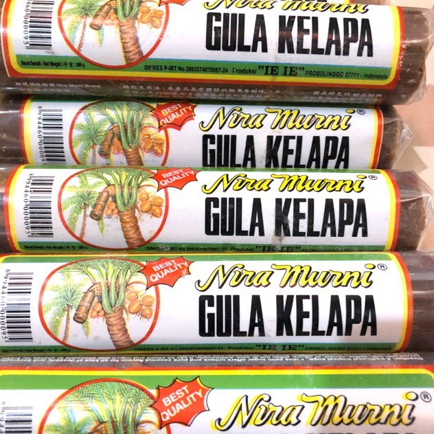 Jual [HALAL] NIRA Murni Gula Kelapa 300gram Gula Merah Batang / Gula ...