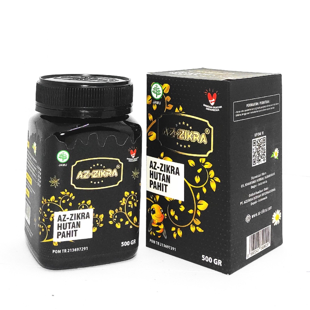 Jual Az zikra Kemasan Baru Madu Hutan Pahit Az-zikra Original Azzikra ...