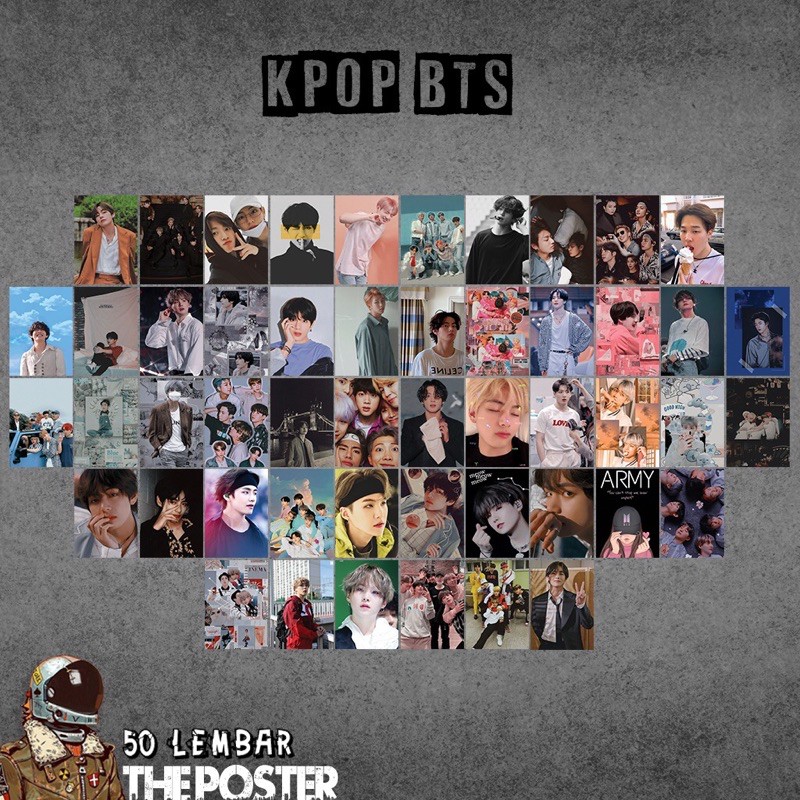Jual THE POSTER - BTS - AESTHETIC POSTER || WALLPOSTER || COLLAGEKIT ...