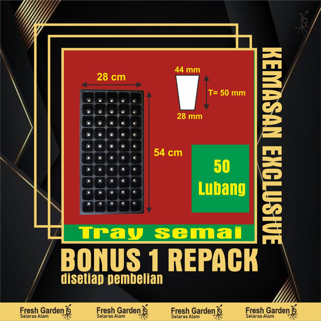 Jual Tray Semai 50 Lubang | Shopee Indonesia