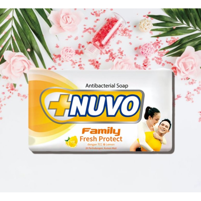 Jual NUVO FAMILY BAR SOAP 76gr SABUN MANDI BATANG BATANGAN CARE FRESH NATURE TOTAL MILD PROTECT ...