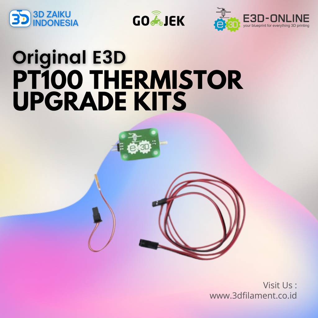 Jual Original E3D V6 PT100 Thermistor Upgrade Kits dari UK | Shopee Indonesia