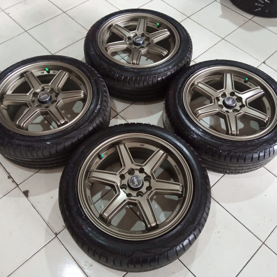 Jual Velg Mobil Bekas Ring 16 MINAS R16 Lebar 7 Lubang 4 BAN PHI 195 50 R16 | Shopee Indonesia