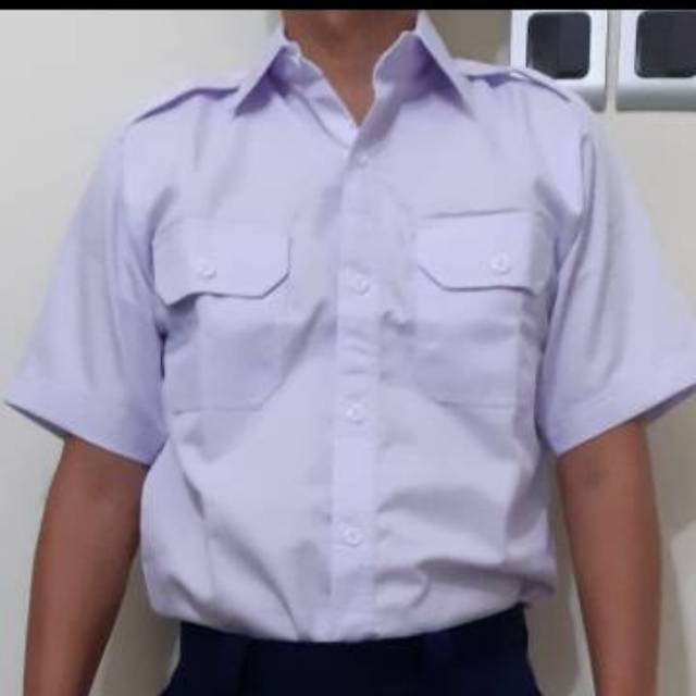 Jual KEMEJA PELAUT KEMEJA PUTIH DINAS HEM KERJA PELAUT PELAYARAN ...