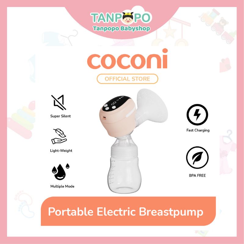 Jual COCONI Portable Electric Breastpump ( Pompa Asi Elektrik) | Shopee ...