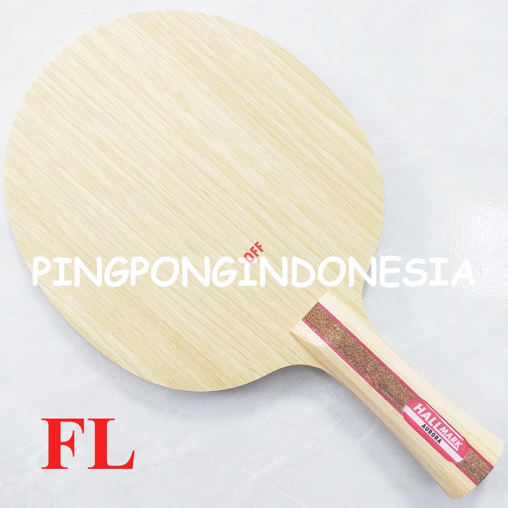 Jual Hallmark Aurora - Kayu Pingpong Blade Tenis Meja Bet Bat Defensive ...