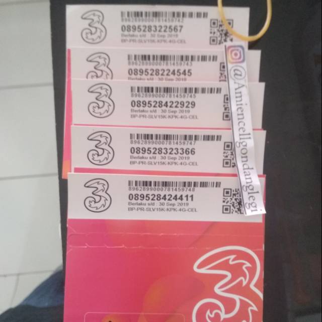 Jual Perdana Tri 22gb & Free Youtube 30Hari 24Jam | Shopee Indonesia