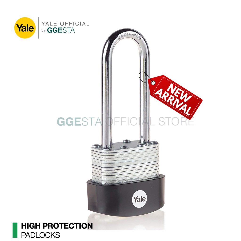 Jual YALE Gembok Pagar Y125B/40/163/1 Laminated Steel Series - Tahan ...