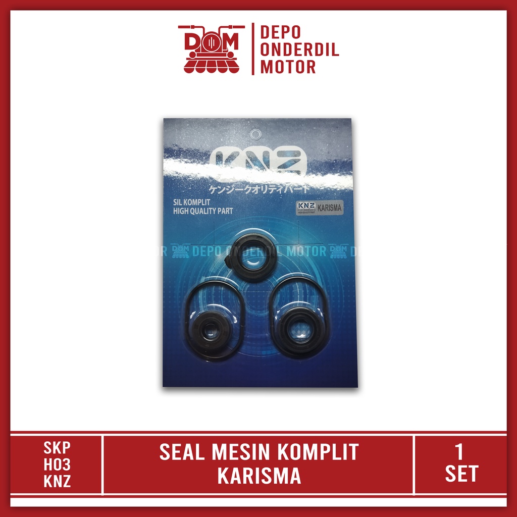 Jual Seal Komplit Karisma (KNZ) Oil Seal Sil Kit Karet Mesin Paket Lengkap Honda Supra X 125 ...
