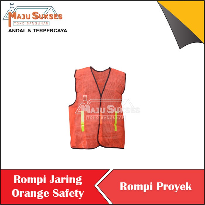 Jual Rompi Jaring orange safety rompi proyek parkir Scotlight X baju ...
