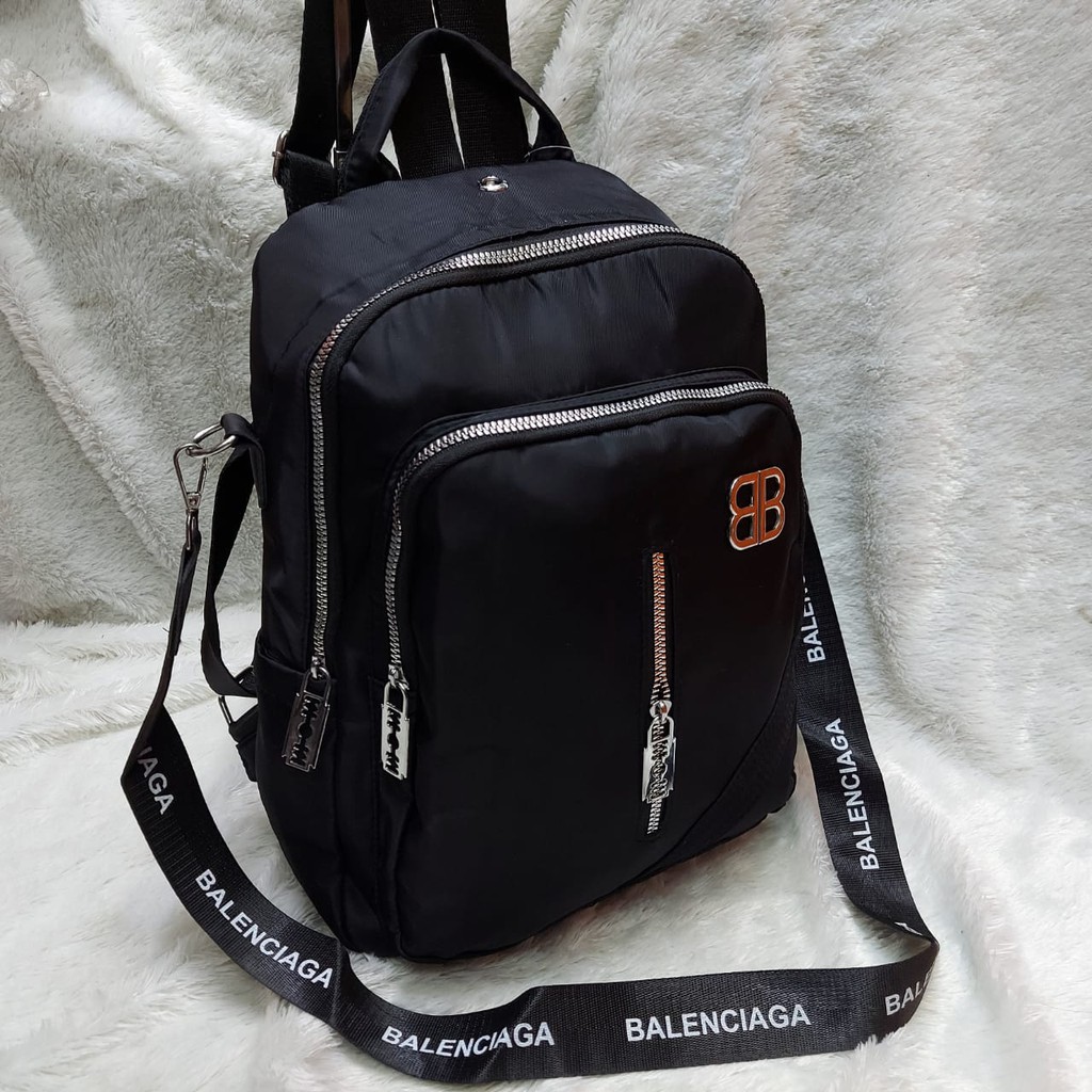 Jual TAS RANSEL WANITA PRIA NYLON 484 -RANSEL KERJA || TAS KULIAH ...