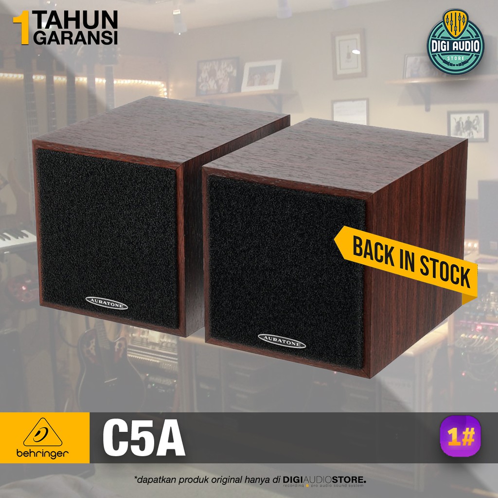 Jual BEHRINGER BEHRITONE C5A [ C 5 A ] Speaker Studio Monitor Recording ...