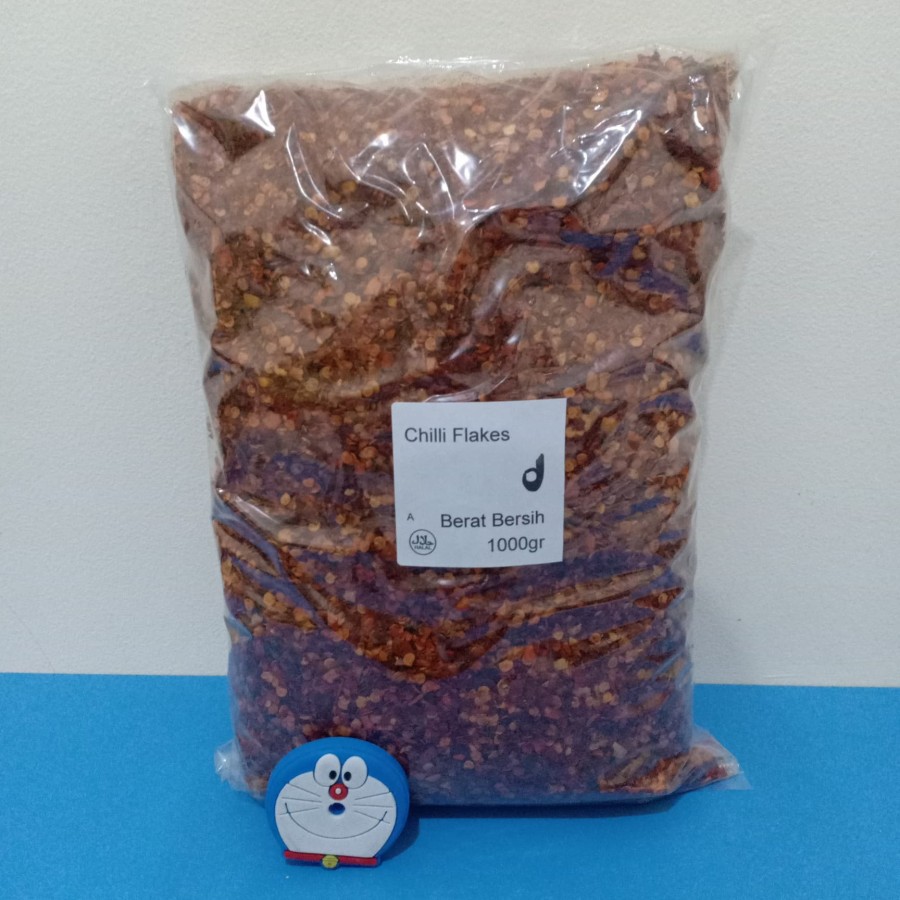 Jual Cabe Kering Kasar 1 kg / Chilli Flakes 1000 gram Giling Sangat ...