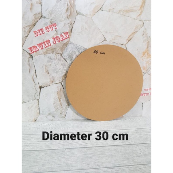 Jual Kardus Karton Lembaran bentuk LINGKARAN 20-35cm ( single wall ST ...
