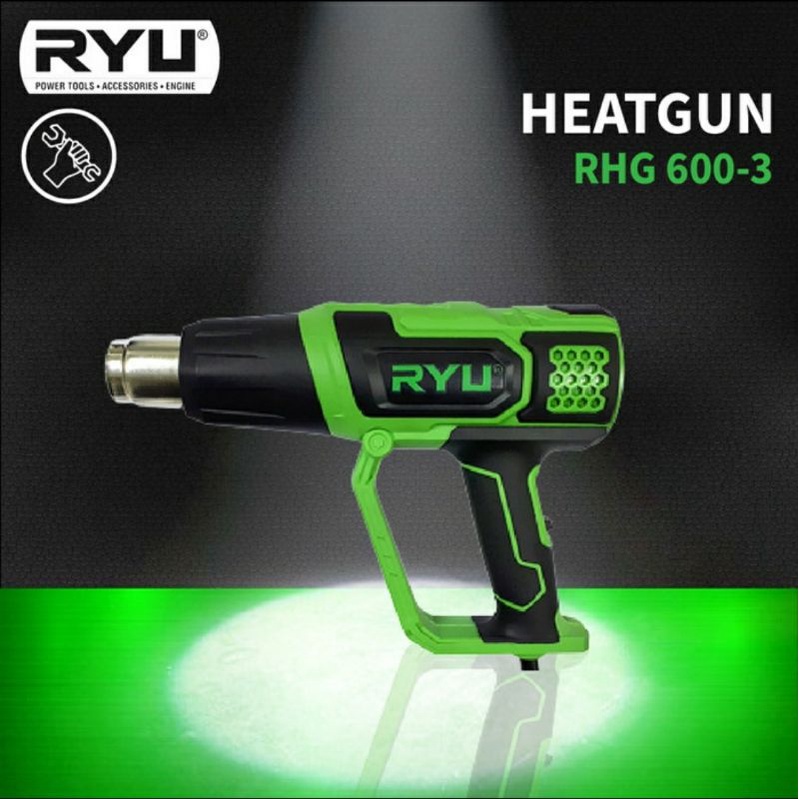 Jual HOT GUN RYU RHG 600-3/Mesin Pemanas RYU RHG 600-3 | Shopee Indonesia