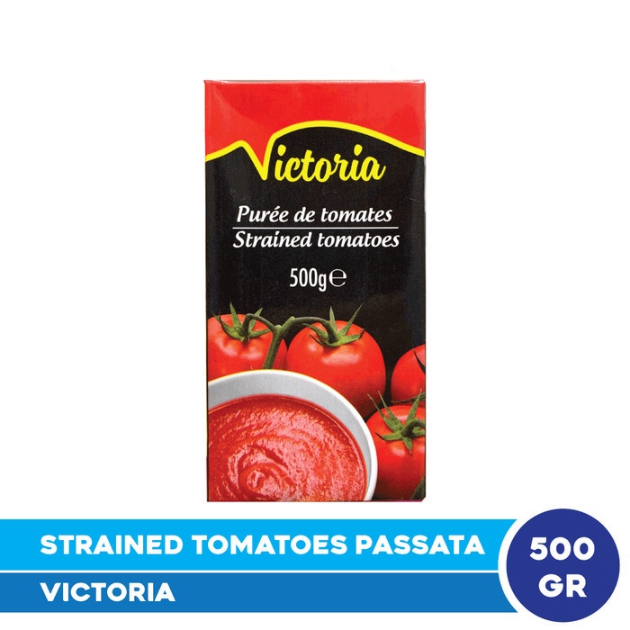 Jual Victoria Strained Tomatoes Passata 500 gr - Pasta Tomat | Shopee ...